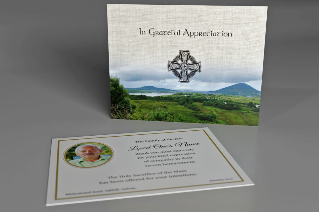 Acknowledgement Card AC46 - Memorial Printers