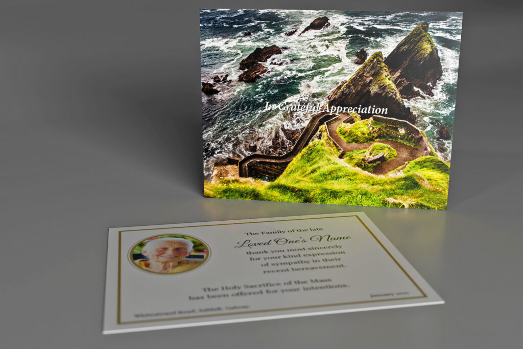 Acknowledgement Card AC47 - Memorial Printers